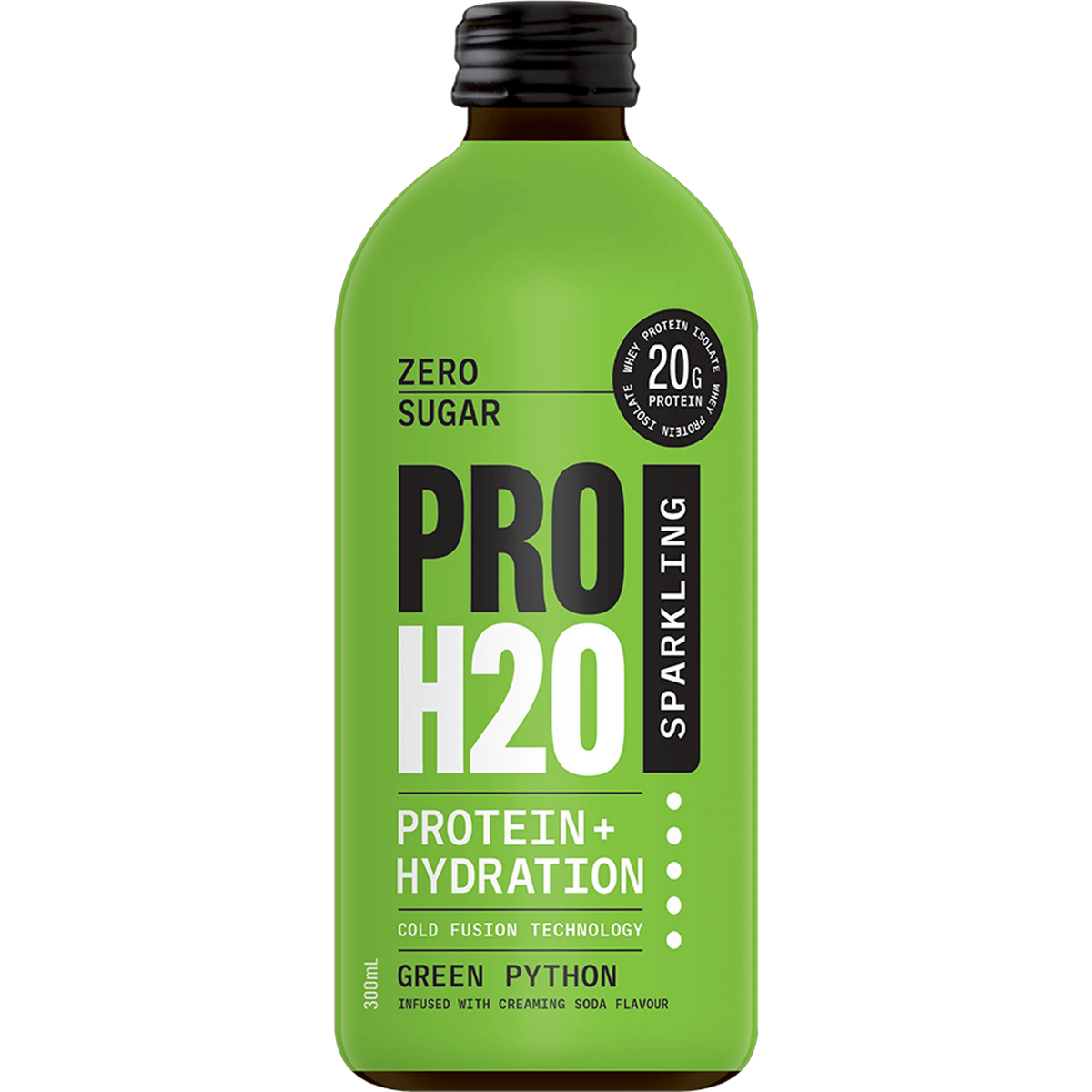 PRO H2O - GREEN PYTHON CREAMING SODA FLAVOURED – Ronita